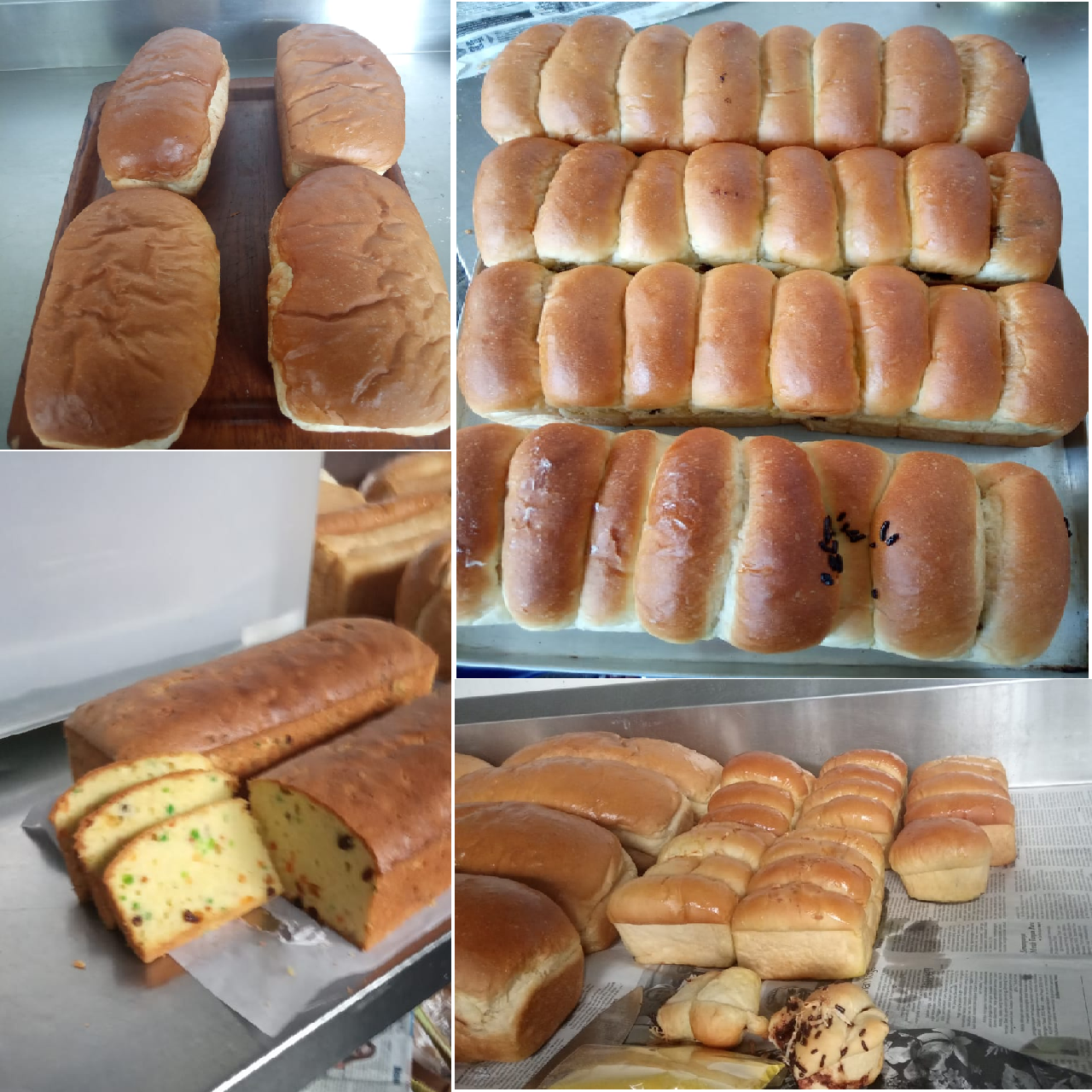 Roti dan Kue | Makanan dan Minuman | Aneka roti Tawar - Sobek | Kios GMBA